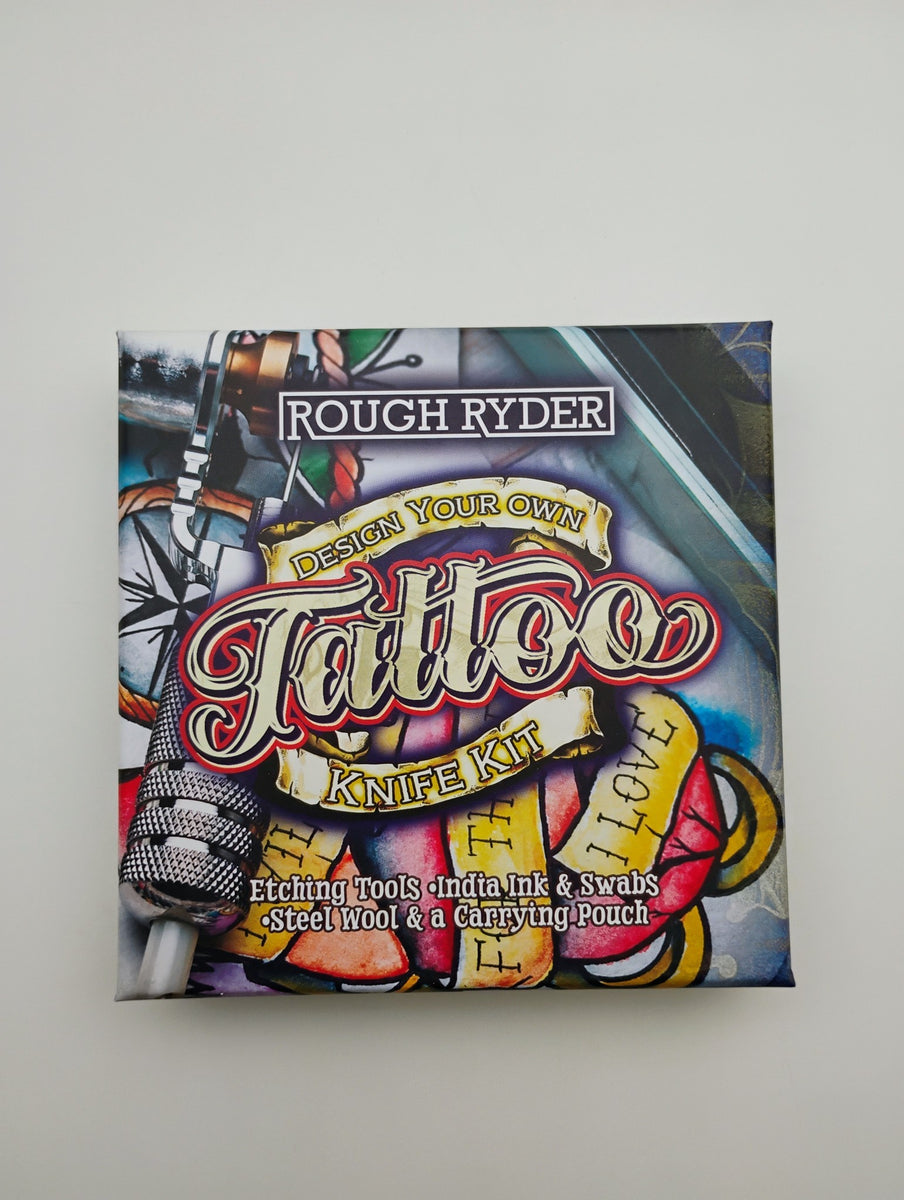 Rough Ryder Tattoo Knife Kit – Scrimshanders
