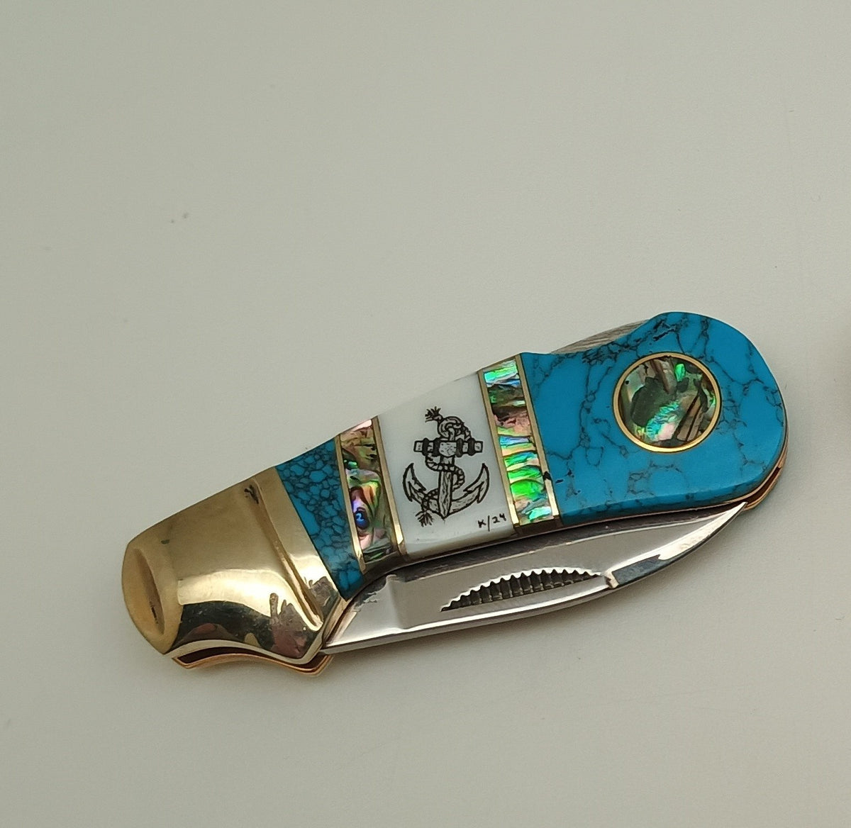 Santa Fay Stoneworks Shell and Stone Knife – Scrimshanders