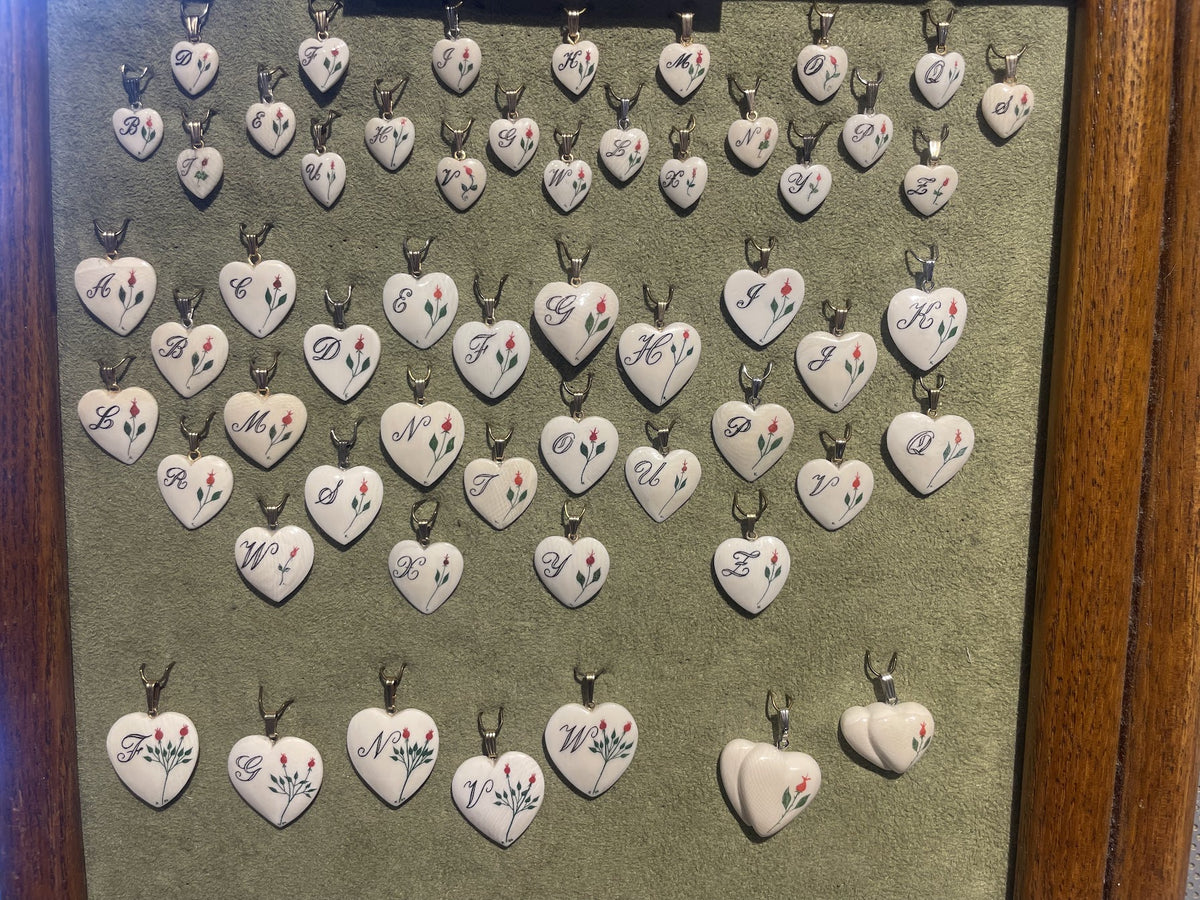 Mammoth Ivory Heart Pendants – Scrimshanders