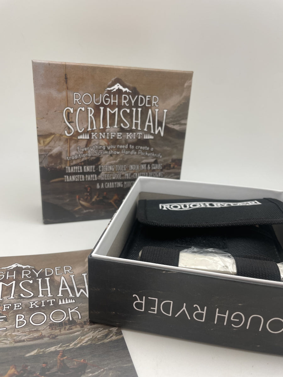 Rough Ryder Knife Scrimshaw Kit – Scrimshanders